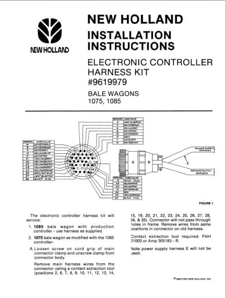 Electronic Controller Harness Instructions | Emerson Ag and Industrial